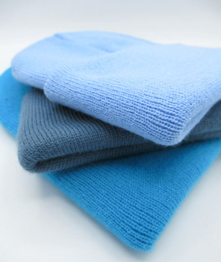 Tight knit roll-up toques for embroidery or screen print at Black Fish ...